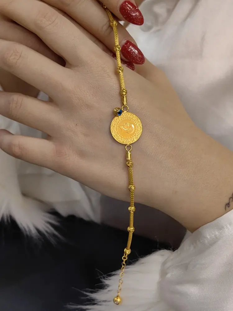 ÇEYREK ALTIN BİLEKLİK LİRALI BİLEKLİK nasip kuyumcu