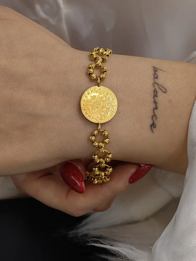 ÇEYREK ALTIN BİLEKLİK LİRALI BİLEKLİK nasip kuyumcu