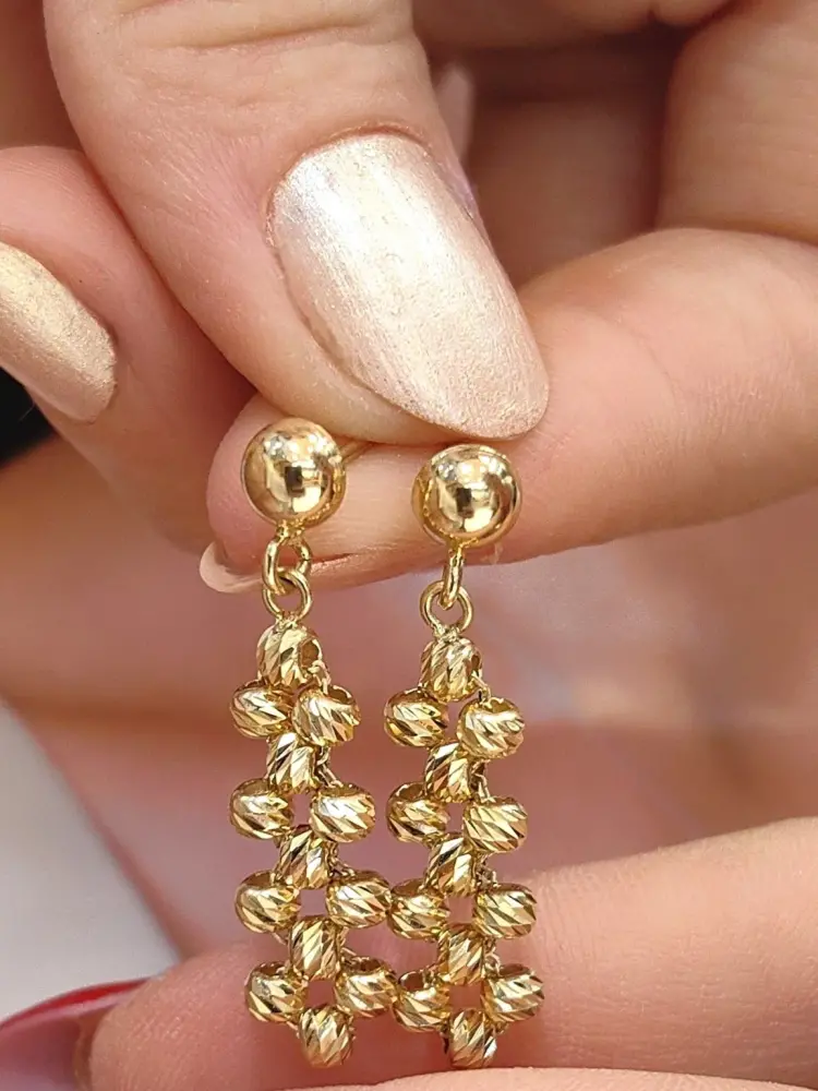 DORİKA ALTIN KÜPE DORİKA KÜPE nasip kuyumcu