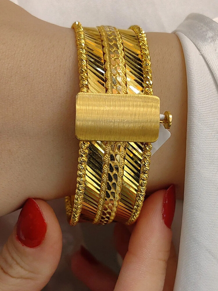 ALTIN TARZ KELEPÇE | NASİP KUYUMCU